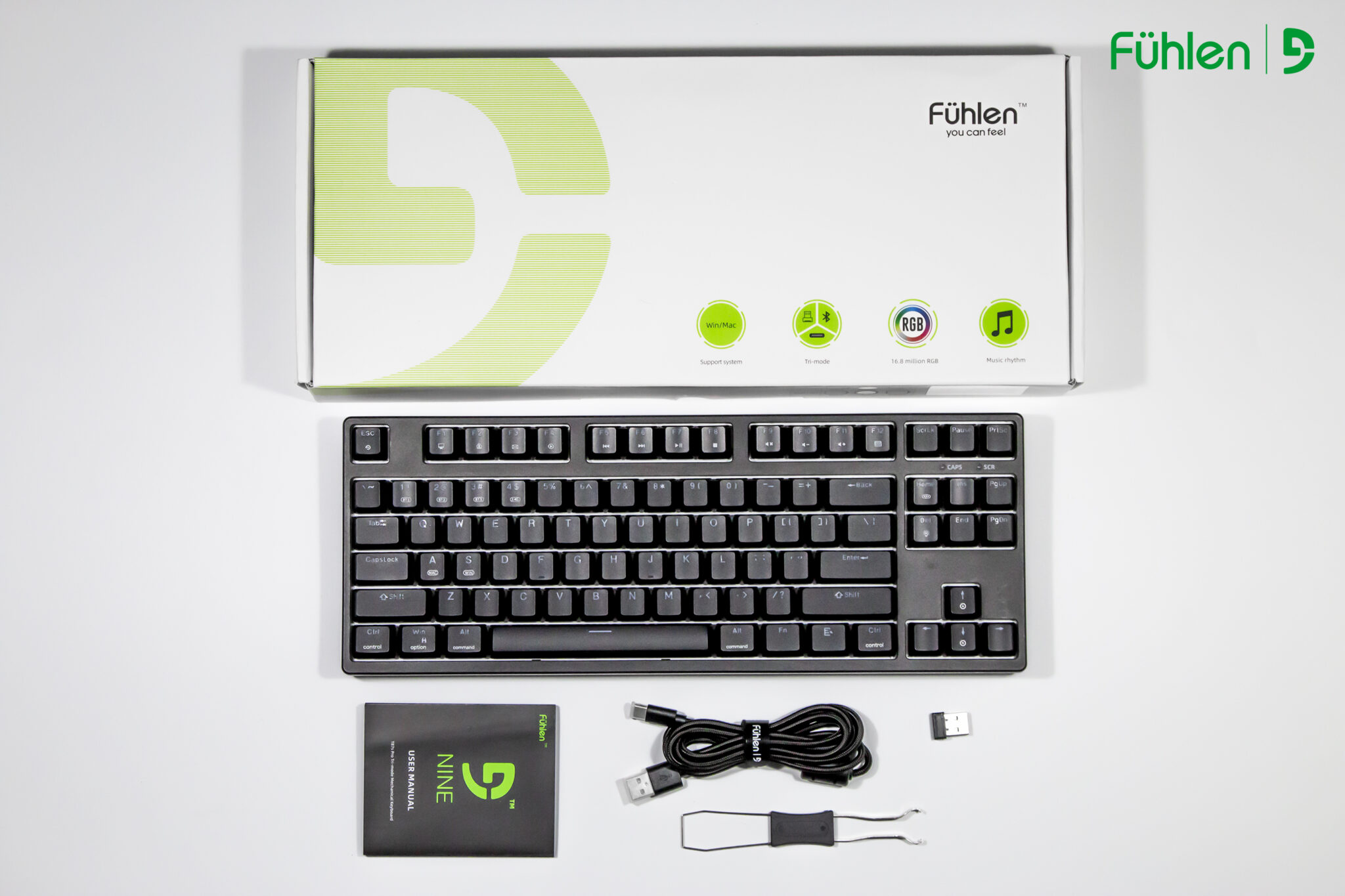 Fuhlen T87S Pro RGB 3-Mode/ Hotswap (Black) – Fuhlen Việt Nam